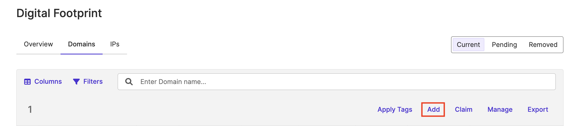 Manage and validate your Digital Footprint – Help Center