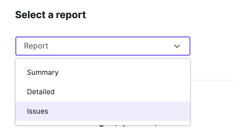 Manage all your reports and analysis in Reporting Center – Help Center