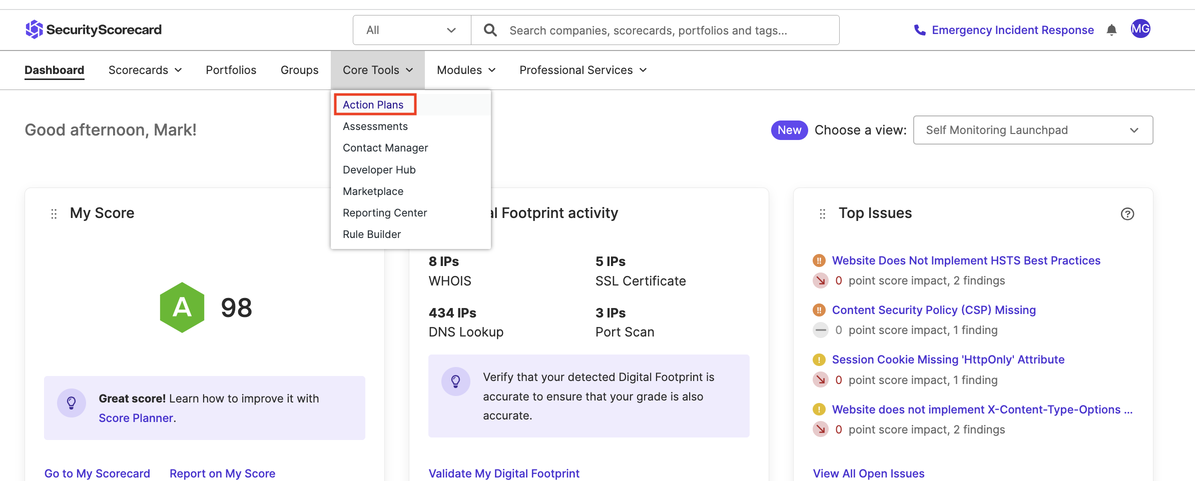 Use Action Plans to collaborate with your vendors on security ...