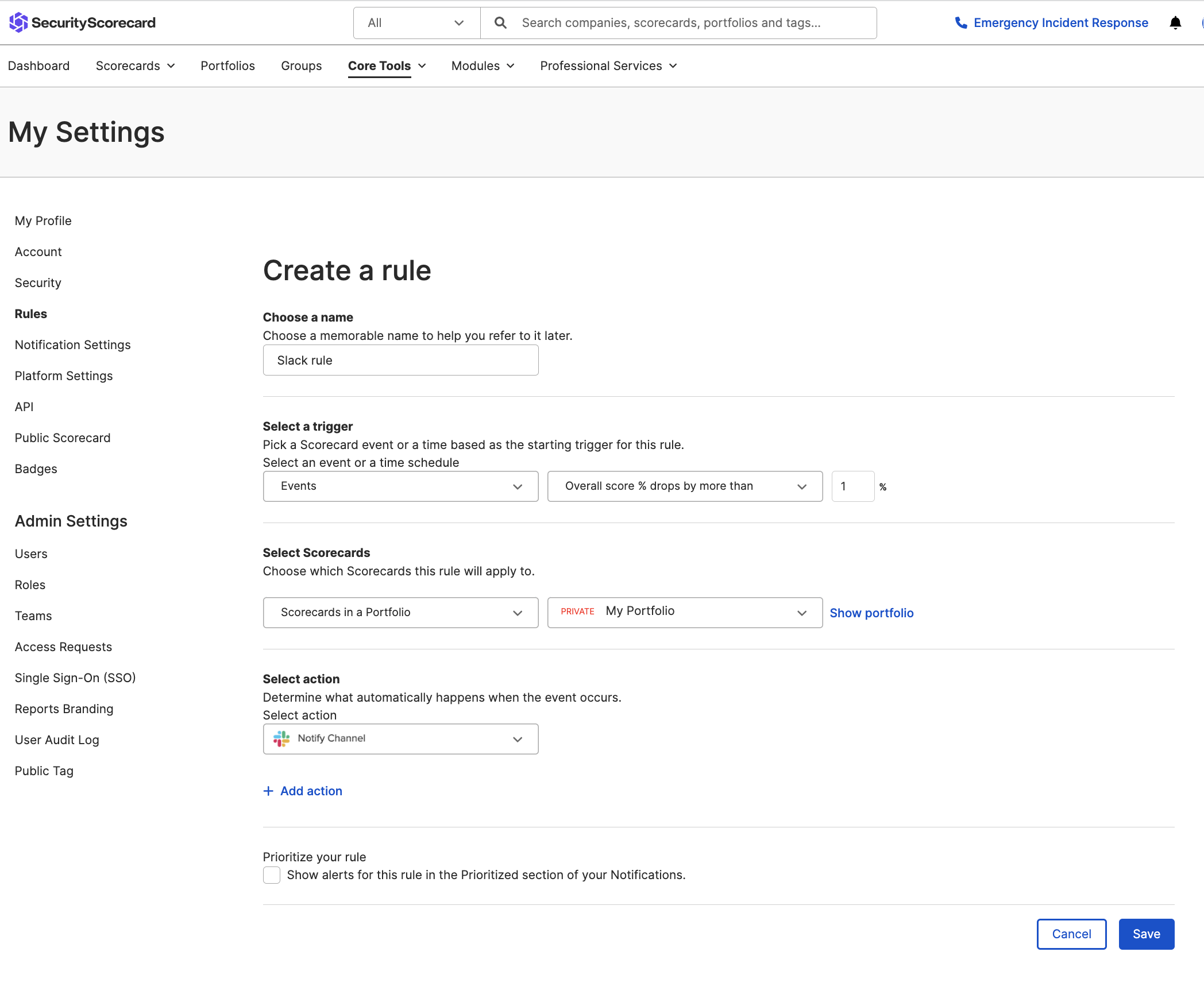 Slack App – Help Center