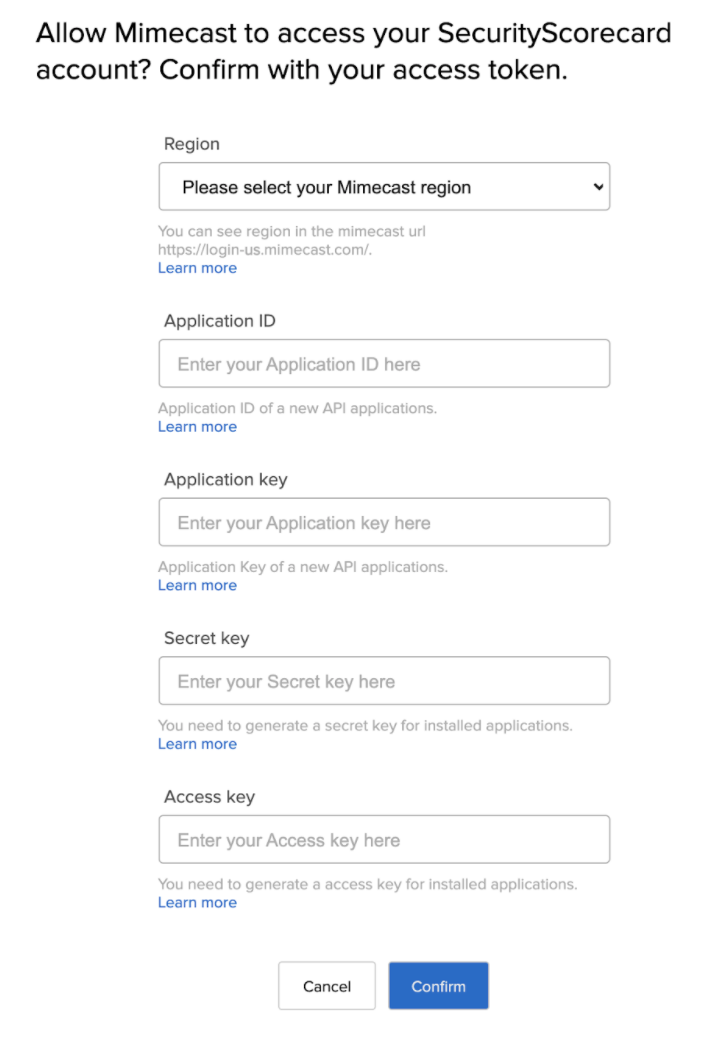 Mimecast integration – Help Center