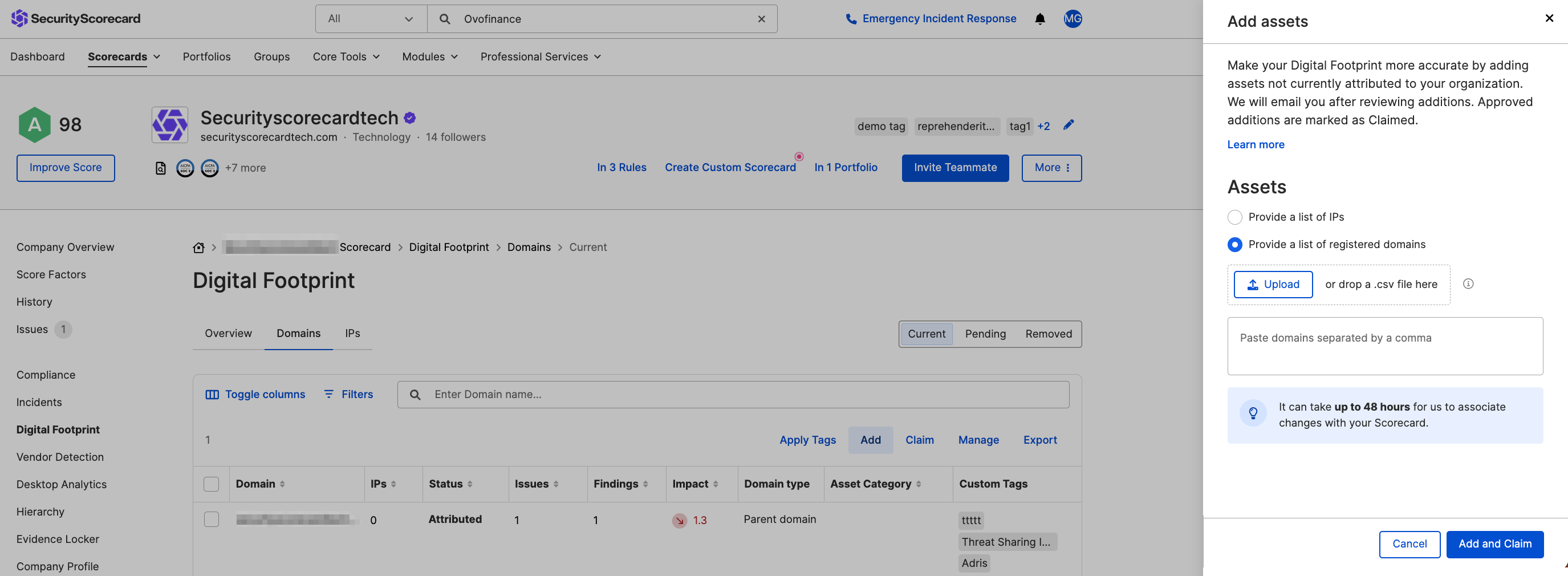 Manage and validate your Digital Footprint – Help Center