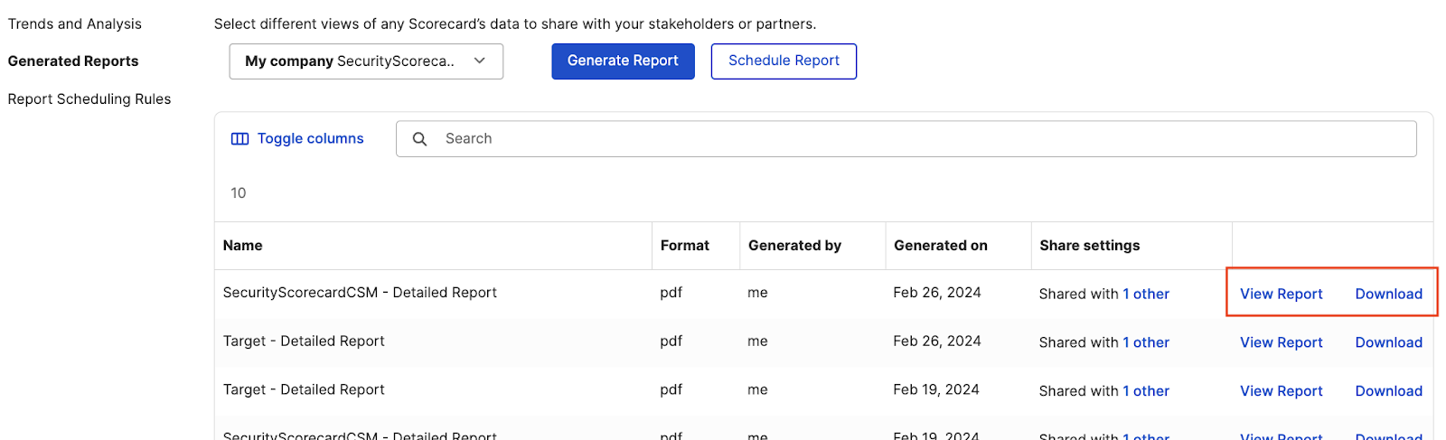 Manage all your reports and analysis in Reporting Center – Help Center