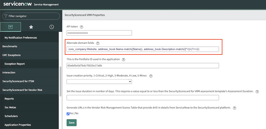 ServiceNow for VRM integration – Help Center