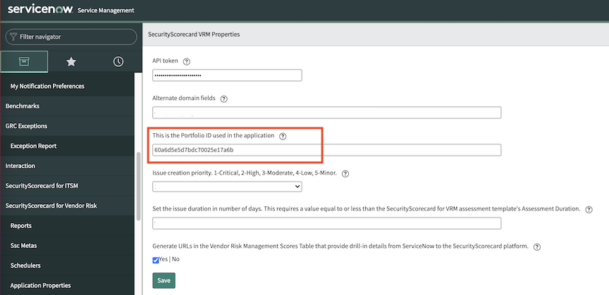 ServiceNow for VRM integration – Help Center