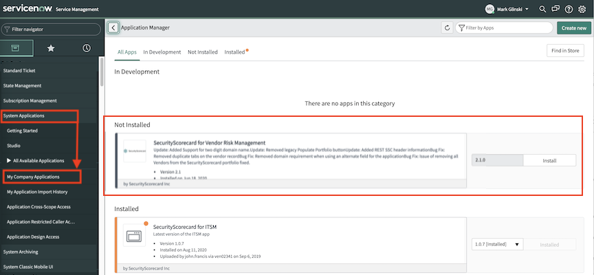 ServiceNow for VRM integration – Help Center