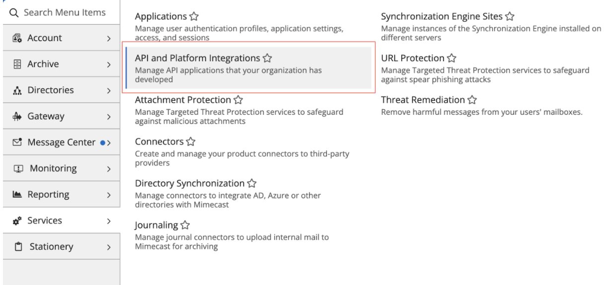 Mimecast integration – Help Center