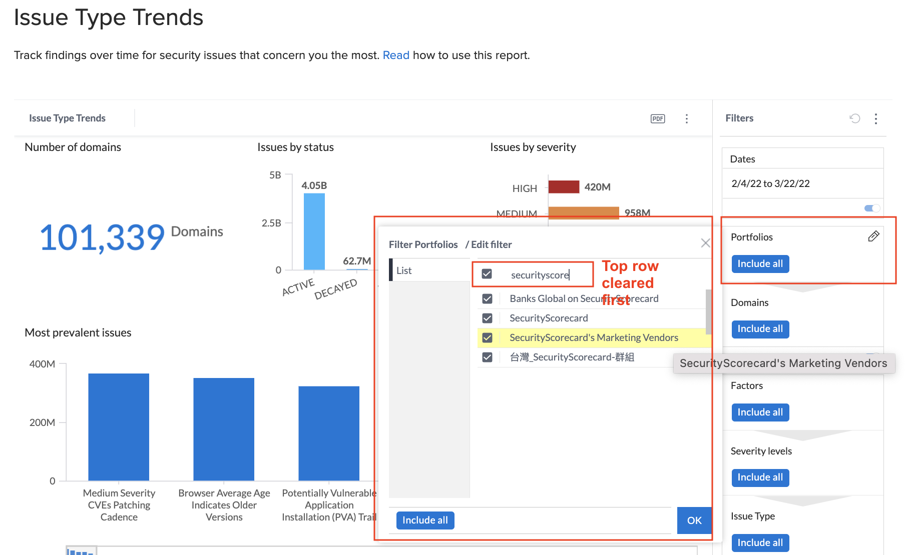 Track issue prevalence and affected organizations with Issue Type ...